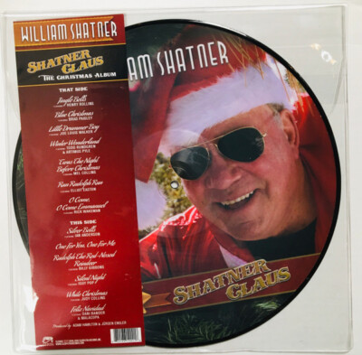 William Shatner - Shatner Claus The Christmas Album Picture Disc LP ...