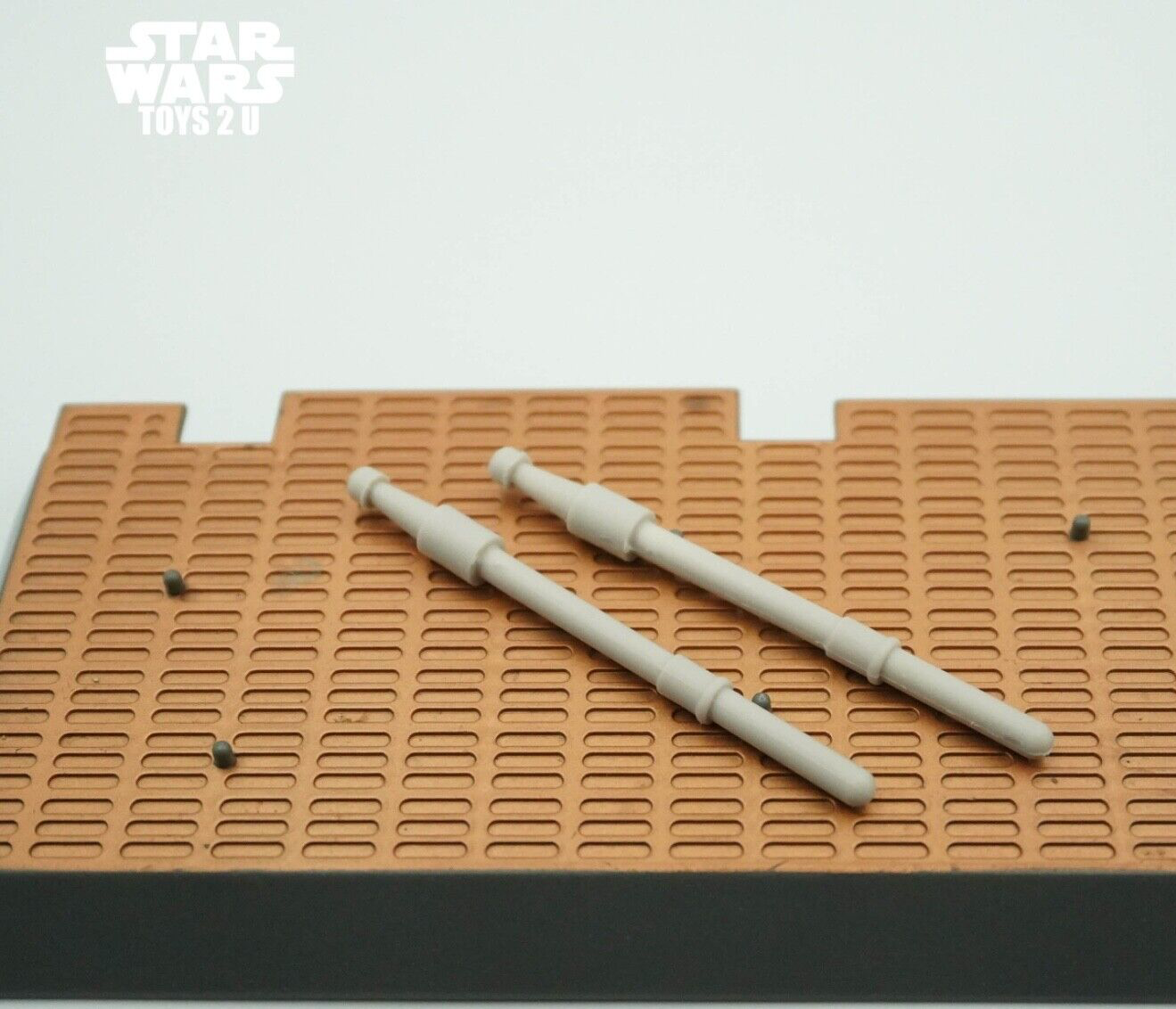 STAR WARS VEHICLE PART 2009 REPUBLIC GUNSHIP ("CRUMB BOMBER") CHIN GUNS ...