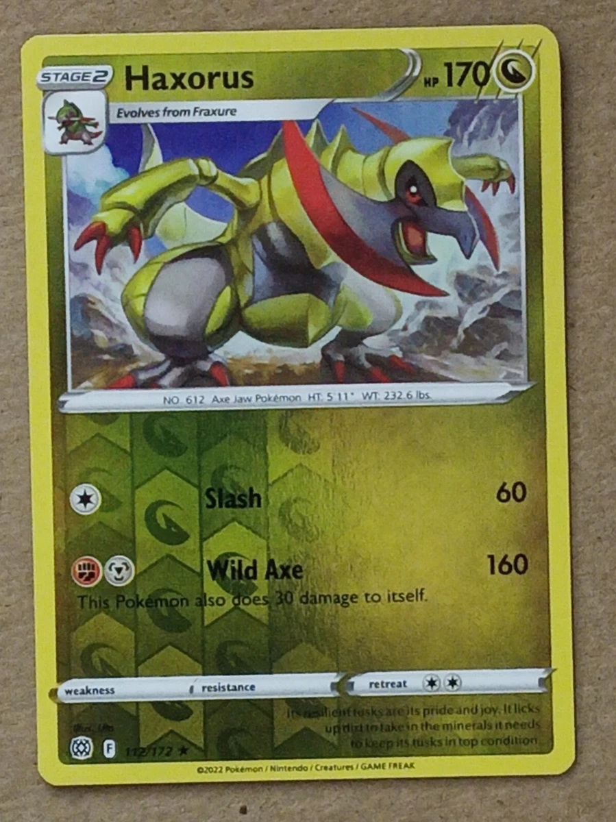 Haxorus Ex Card