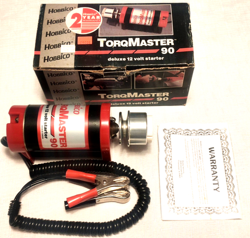 Hobbico TorqMaster 90 Deluxe 12V Model RC Airplane Starter | eBay