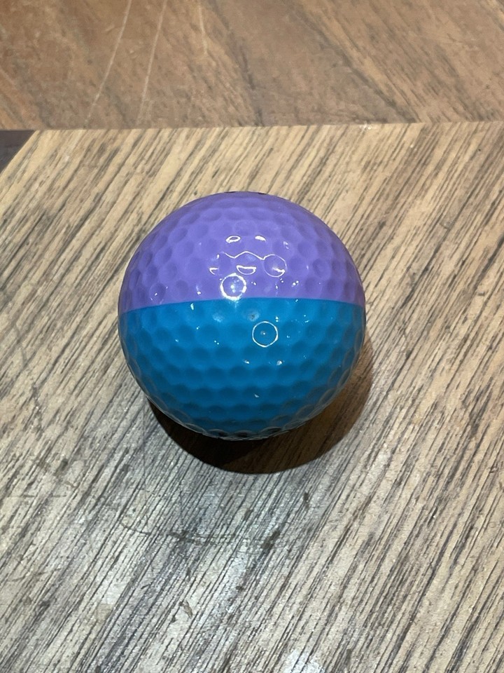 Ping Eye 2 Golf Ball Purple & Turquoise 2 Tone C1980s Collectors Ball ...