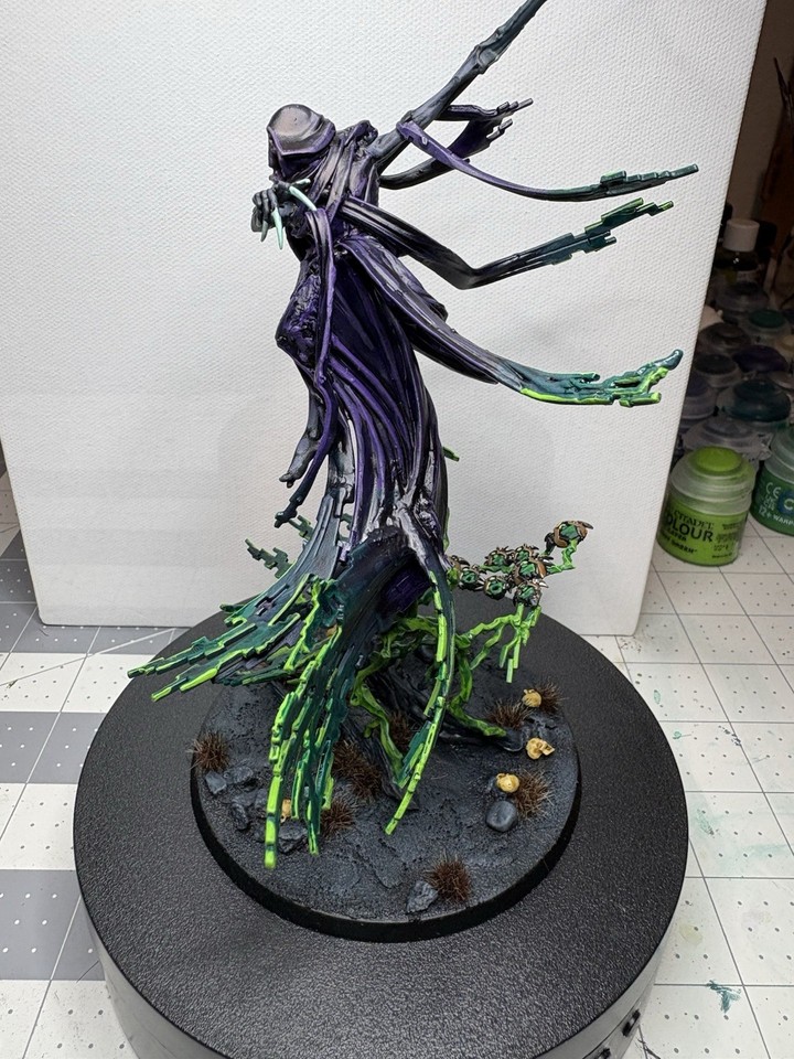 Warhammer 40k C'Tan Shard Of The Nightbringer Necrons Pro-Painted Mini ...