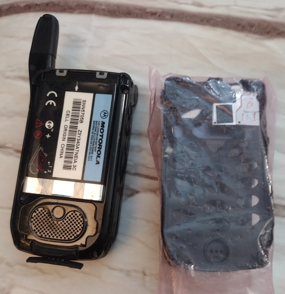 Rare Motorola i860 Nextel Cell Phone W/ Battery & Sim Card ...