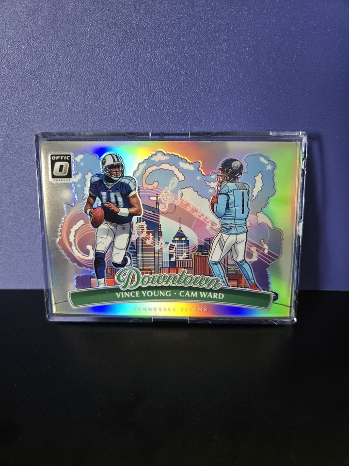 2025 Panini Optic - CAM WARD & VINCE YOUNG DUAL DOWNTOWN - TN TITANS | eBay