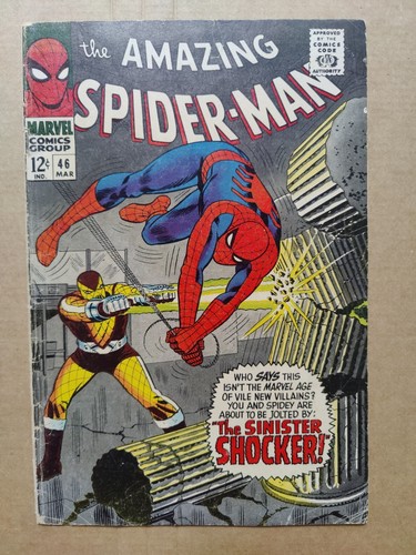 Amazing Spider-Man 46 GD Complete Intact Marvel Silver Age 1967 1st ...