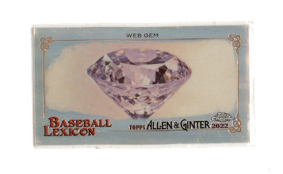 2022 Topps Allen & Ginter Chrome MINI Lexicon Web Gem #BL-13 | eBay