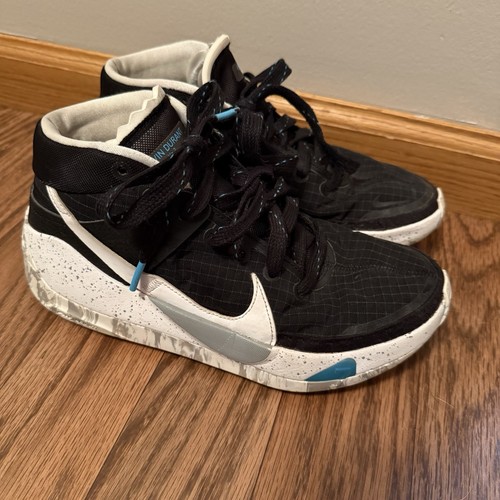 Nike Kevin Durant KD13 No. 7 Black White Basketball Shoes Size 7 C19948 ...