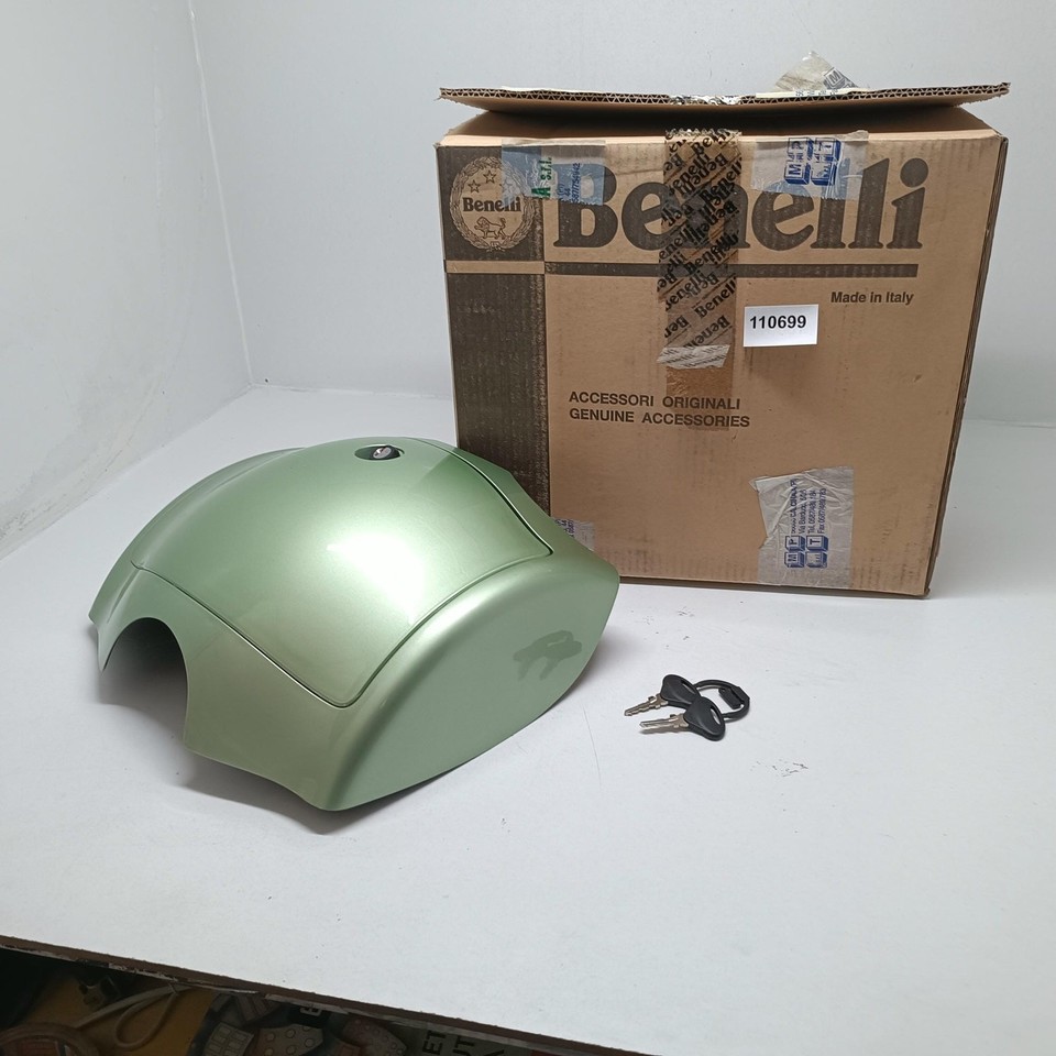 Green Front Trunk Rear Shield For Benelli Pepe A69090401AR | eBay UK