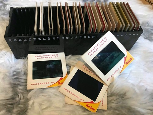 Tray Lot Of Vintage Slide Film Negatives 1960s | eBay UK