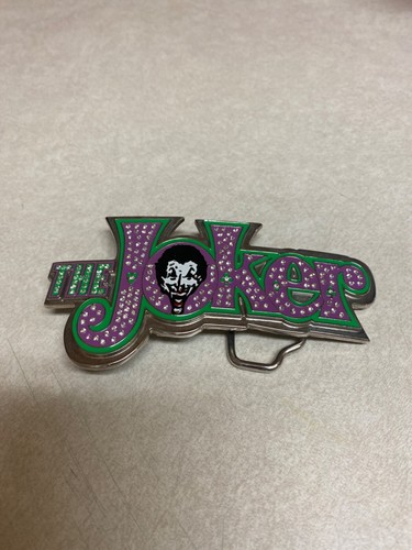 Batman Joker Belt Buckle Comics Cosplay Halloween Party Costume Bling ...