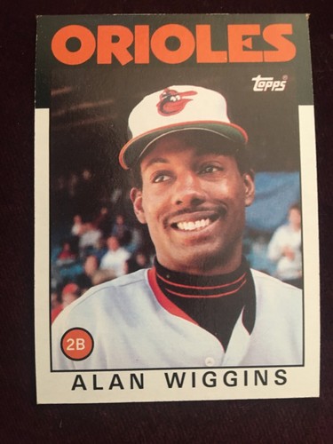 1986 Topps #508 Orioles Alan Wiggins Baseball Card | eBay