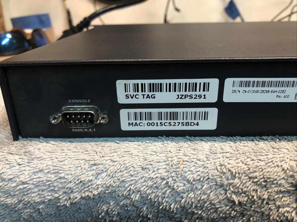 Dell PowerConnect 3448 48-Port 10/100 PoE Managed Network Switch | eBay
