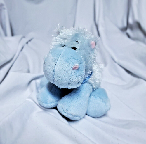 Ganz Webkinz Lil Kinz HS009 Blue Hippo Stuffed Animal Plush Toy *No ...
