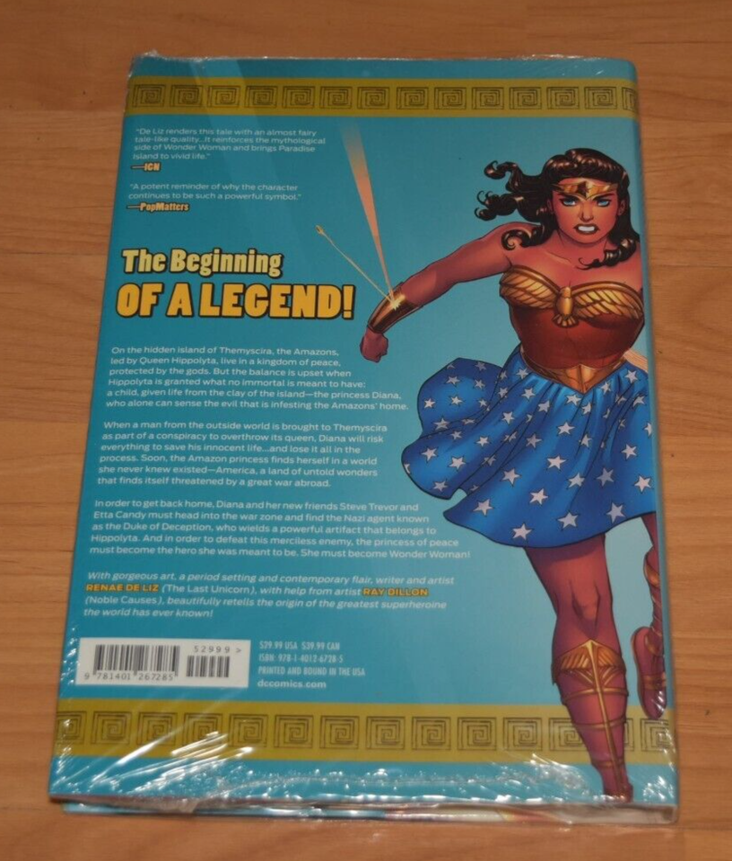DC Comics The Legend of Wonder Woman Vol. 1: Origins Hardcover New ...