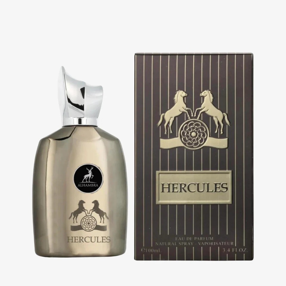 Hercules by Maison Alhambra Eau de Parfum Perfume for Men 3.4 fl oz 100 ...