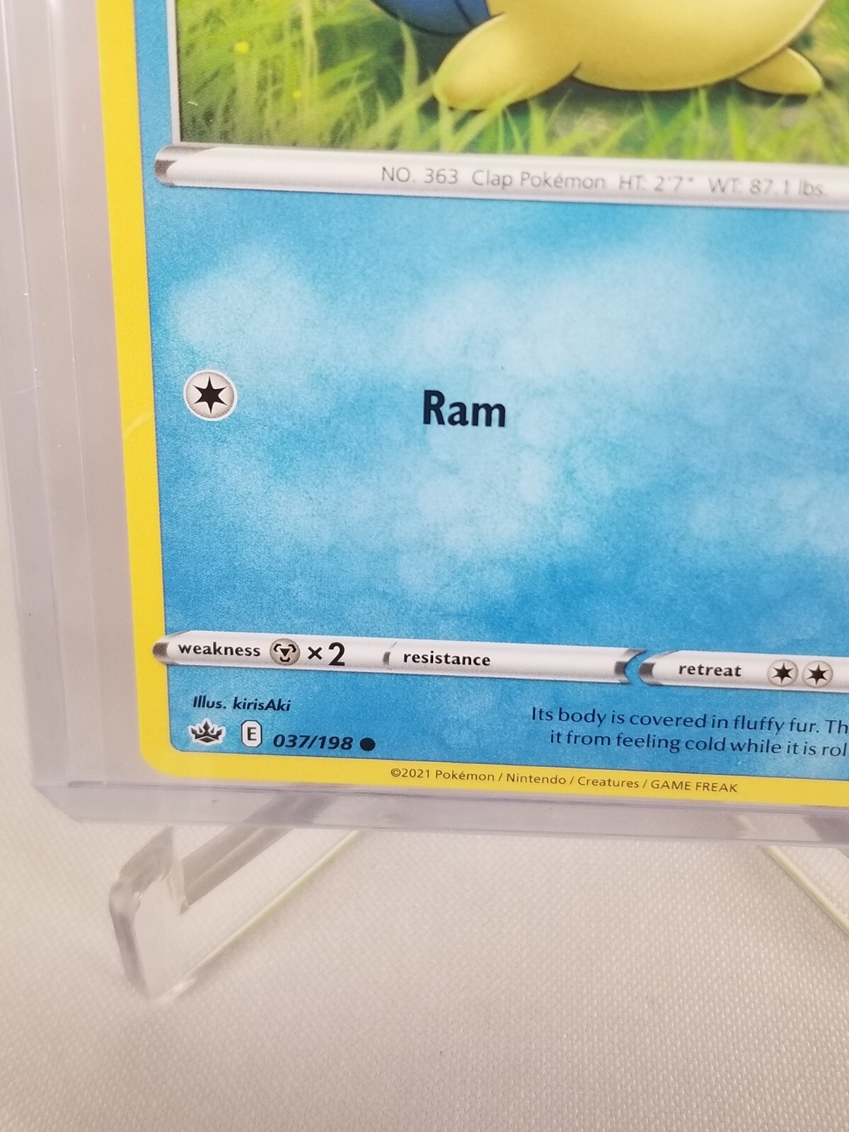 Spheal Hp 70 Pokemon Card 37/198 | eBay