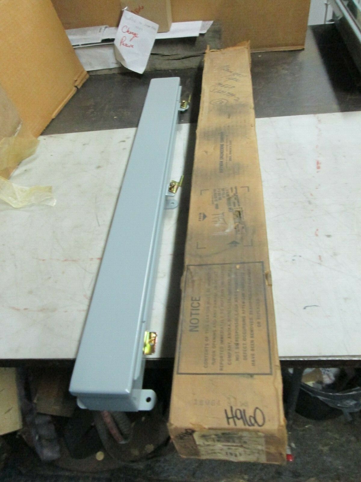 Hoffman Wireway Straight Section #F-2230 2-1/2x2-1/2"x30" Long Steel ...