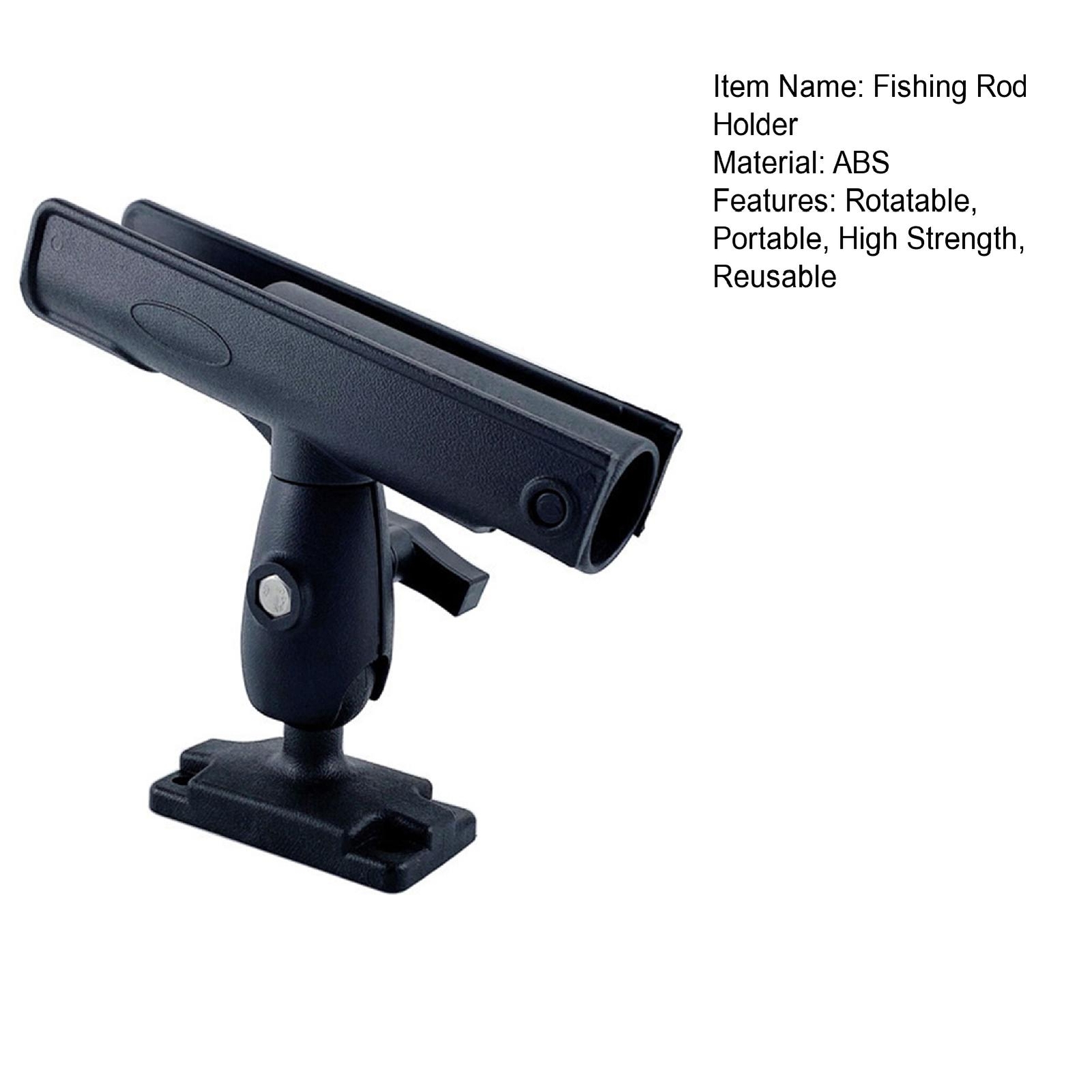 Fishing Rod Holder Wear Resistant Fishing 360-degree Rotating Fishing ...