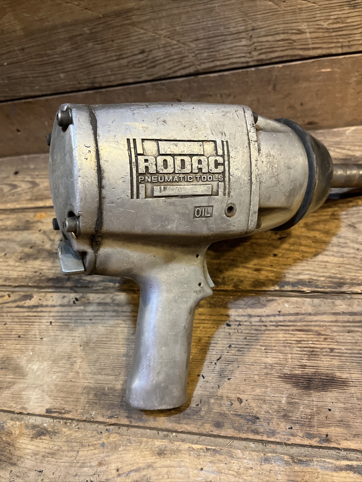 RODAC Model 676 Heavy Duty 3/4" Pneumatic Impact Tool Air Long Shaft ...