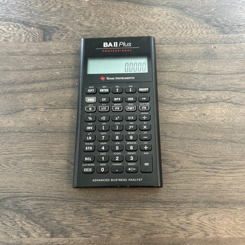 Texas Instruments BA II Plus Professional Financial Calculator | eBay