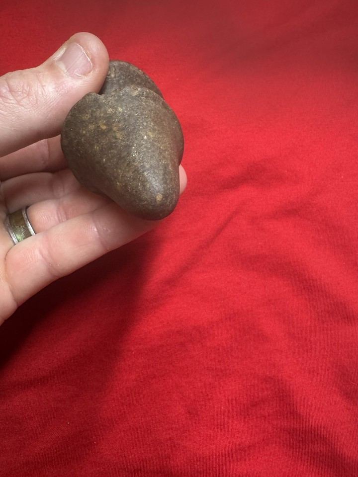 Indian Artifact Grooved Skull Cracker War Club Stone Arrowheads Stone ...