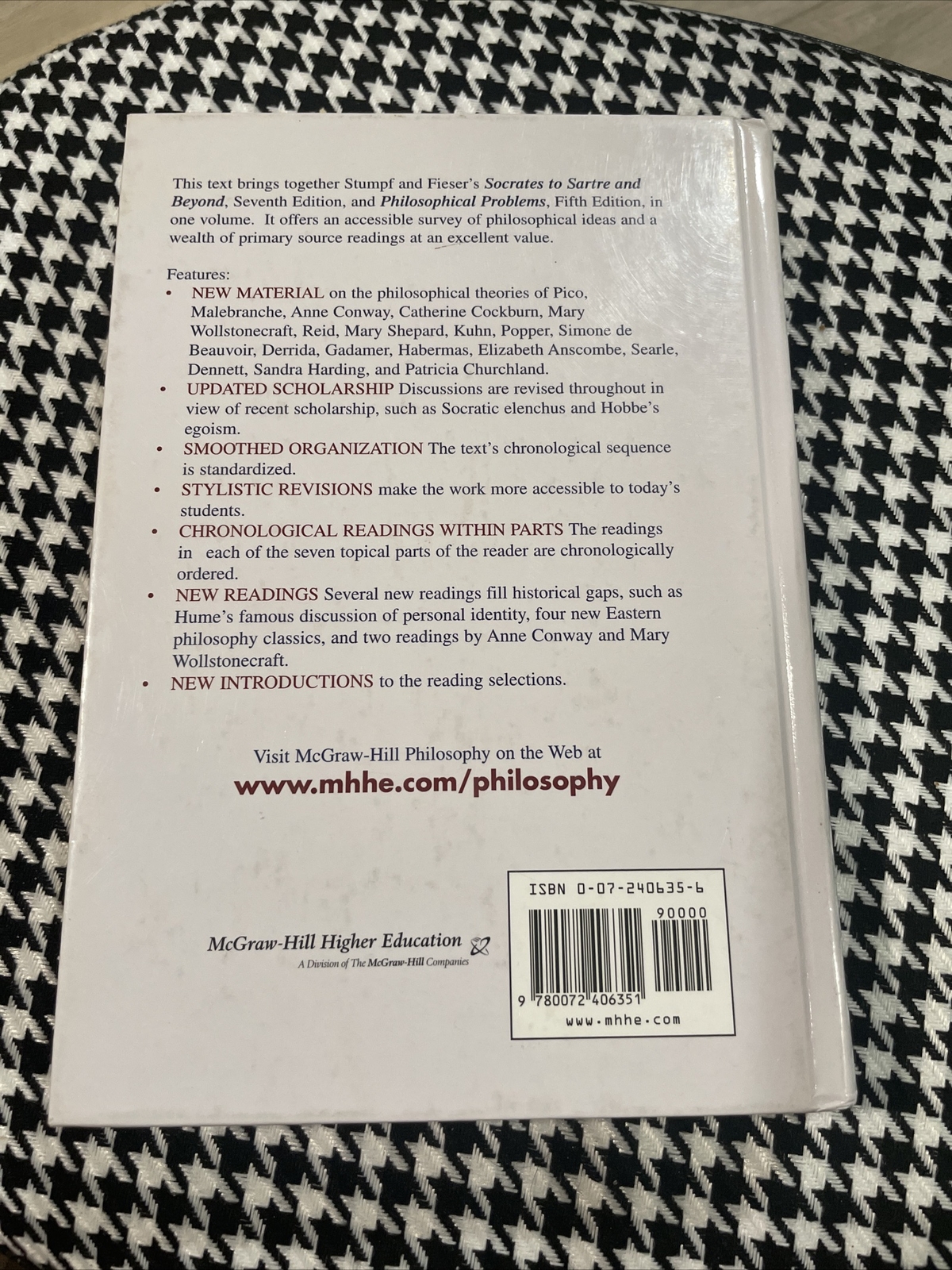 Philosophy : History and Problems by Samuel Enoch Stumpf and James ...