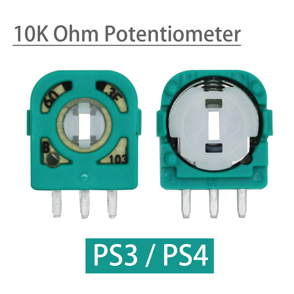 5x 10x Controller Joystick Potentiometers Micro Switch For PS3 PS4 PS5 ...