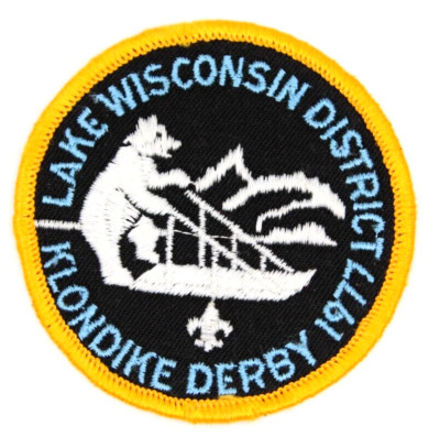 1977 Klondike Derby Lake Wisconsin District Four Lakes Council Patch ...