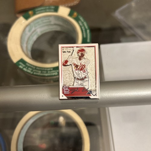 2023 Topps Update Super Box Jordan Walker Enamel Trading Card Pin ...