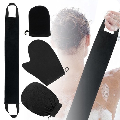 4Pcs/Set Back Body Cleaning Glove Self Tanning Mitt Fake Tan Applicator ...