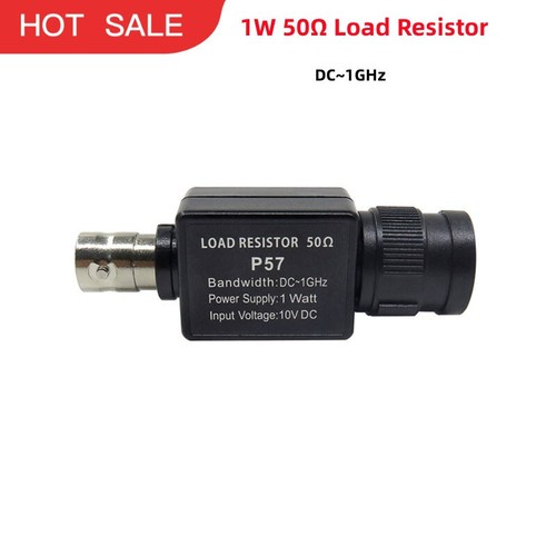 DC-1GHz 1W 50Ohm Load Resistor Adapter BNC for Oscilloscope Signal ...