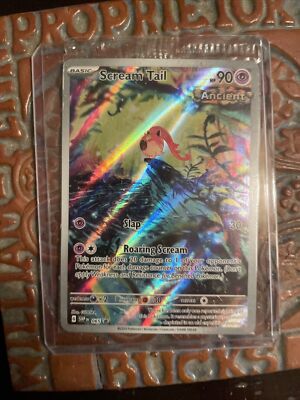 Pokémon TCG Scream Tail SVP 065 Paradox Rift Elite Trainer Box Promo ...