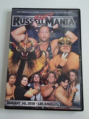 PWG RECALL Kurt RussellMania Rob Van Dam Jushin Thunder Liger The Great ...