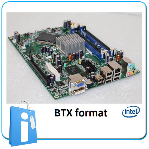 Platte Hauptplatine micro BTX Intel DQ965WC Socket / Buchse 775 ohne ...