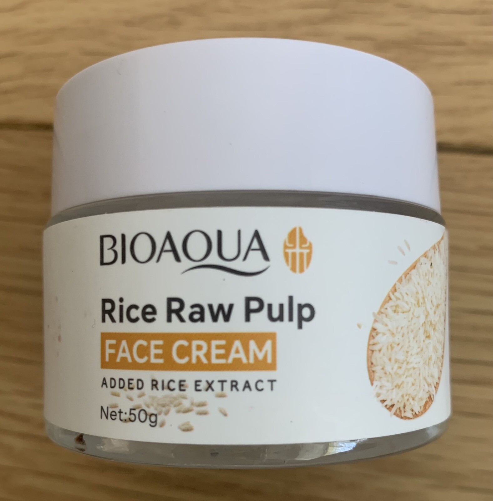 Bioaqua Rice Raw Pulp Face Cream 50g | eBay UK