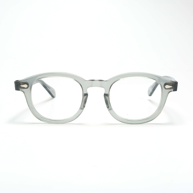 44/46/49mm Brand Design Acetate Eyeglass Frames Full Rim Glasses Johnny ...