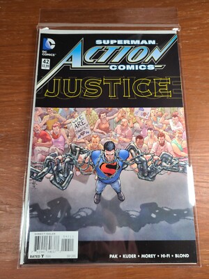 Superman Action Comics #42 (New 52 DC Comics) 1st Print NM/ M Bagged ...