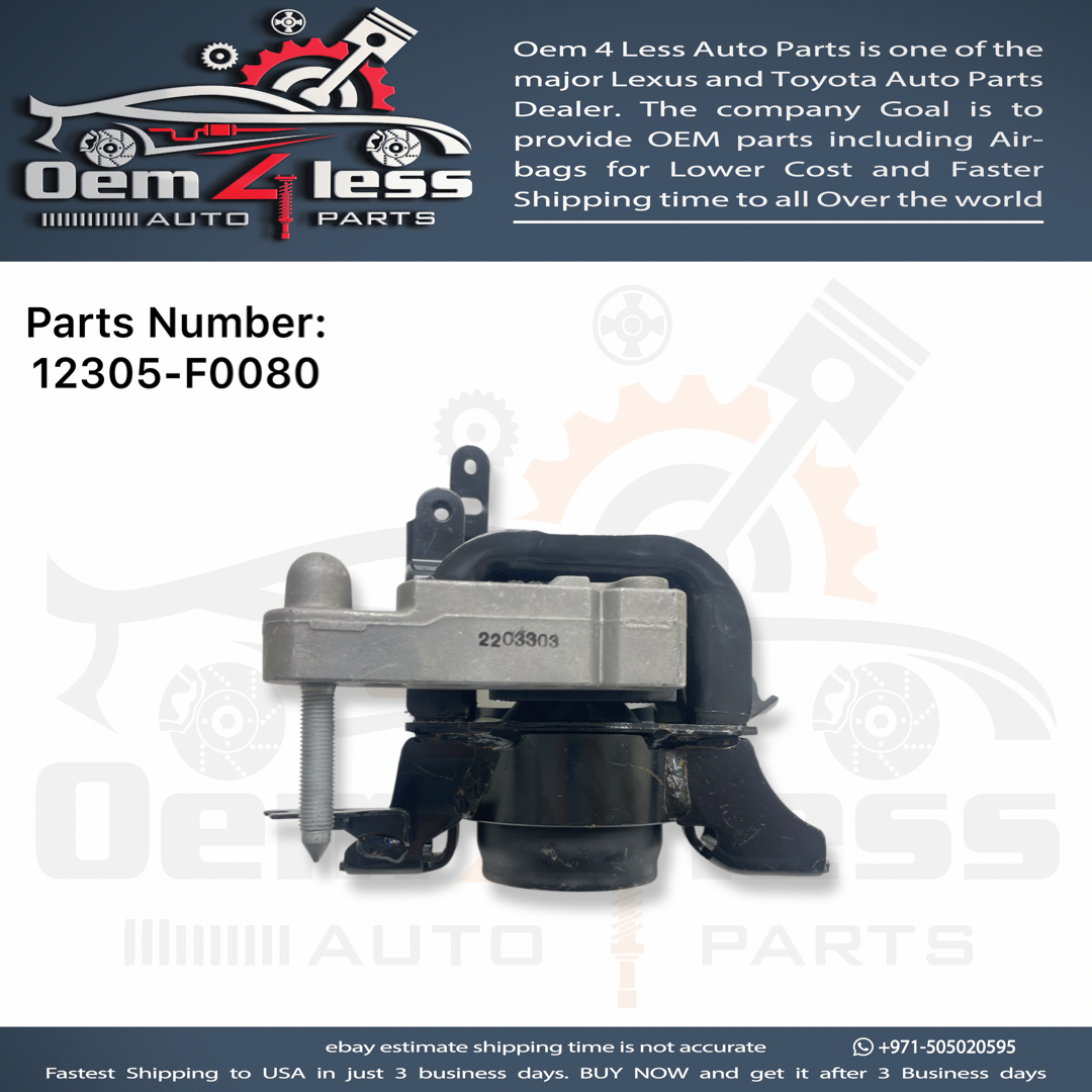 Toyota RAV4 Right Side Engine Mount 2019, 2020, 2021, 2022 OEM 12305 ...