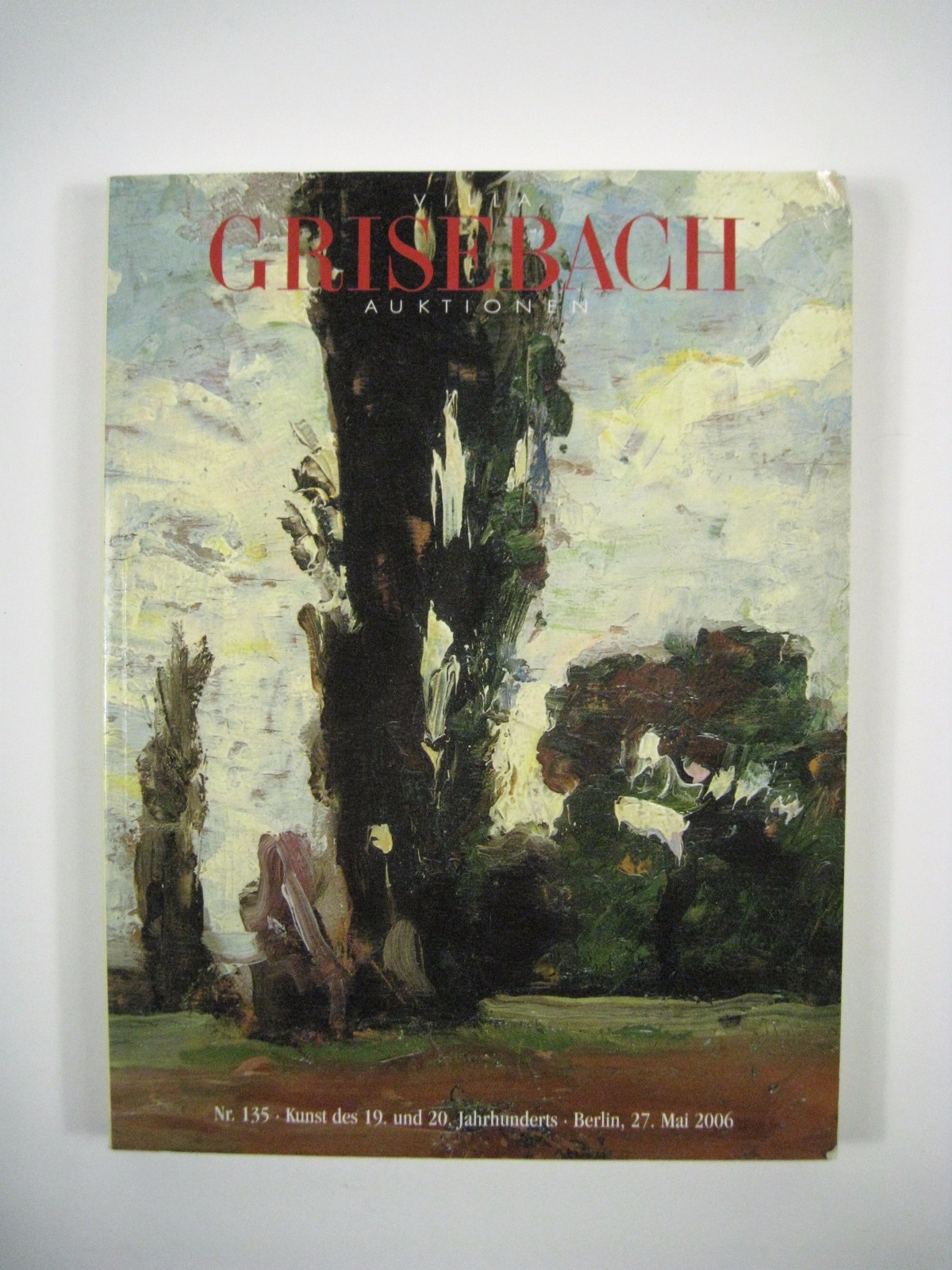 Grisebach Auktionen Catalog 2006 19th and 20th Century Art German Language | eBay