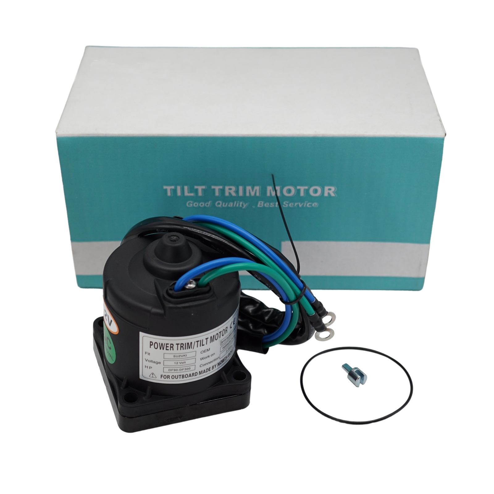 Power Tilt Trim Motor for Suzuki DF 200 225 250 300 HP Outboard 38100 ...