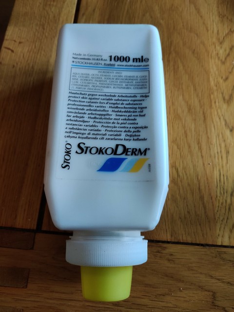 Deb Stoko Stokoderm Skin Protection Barrier Cream 1 Litre UPW1L Protect ...