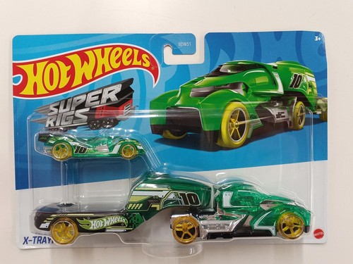 Mattel Hot Wheels Super Rigs X-Trayn Minicar | eBay