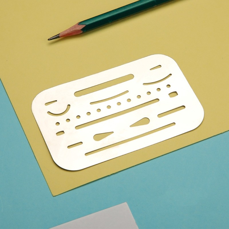Erasing Shield Drafting Tool Stainless Steel Drawing Template Shield ...
