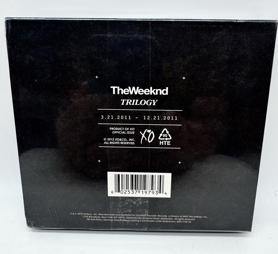 NEW SEALED Trilogy (Explicit) by The Weeknd (CD) Complete Box Set 3 ...