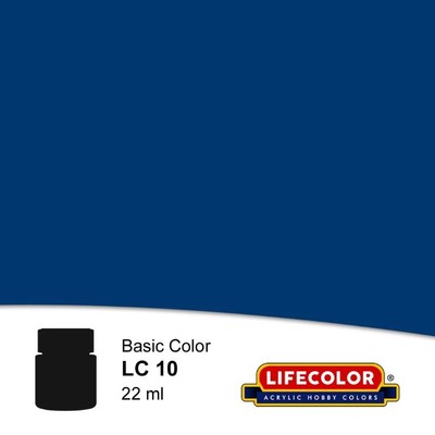 LFC-LC10 Lifecolor Matt Dark Blue FS35052 Acrylic (22ml Bottle) | eBay