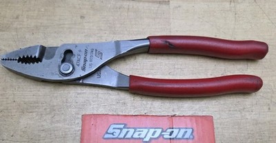 Snap On 47ACF - 8" Long Talon Grip Soft Grip Combination Slip Joint ...