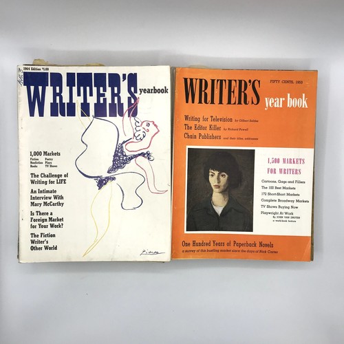 Writer's Yearbook Magazine Lot of 19 Illustrated 1949-1976 Vintage ...