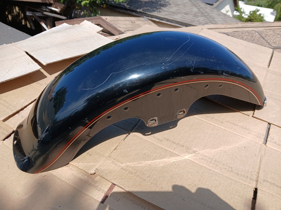 hd98 86-17 Harley Davidson Softail Fat Boy Heritage FatBoy Front Fender ...