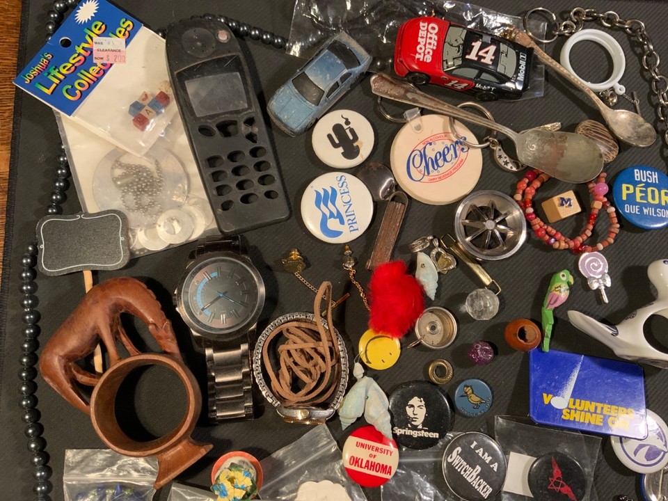 Junk Drawer Random Items Vintage and Modern 60+ items weird stuff | eBay UK