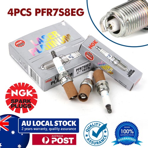 Genuine OEM NGK LASER PLATINUM SPARK PLUGS FIT VOLKSWAGEN EOS 2.0 TFSI ...